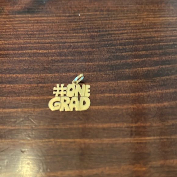 Jewelry | 14k Gold One Grad Charm From The 8s | Poshmark
